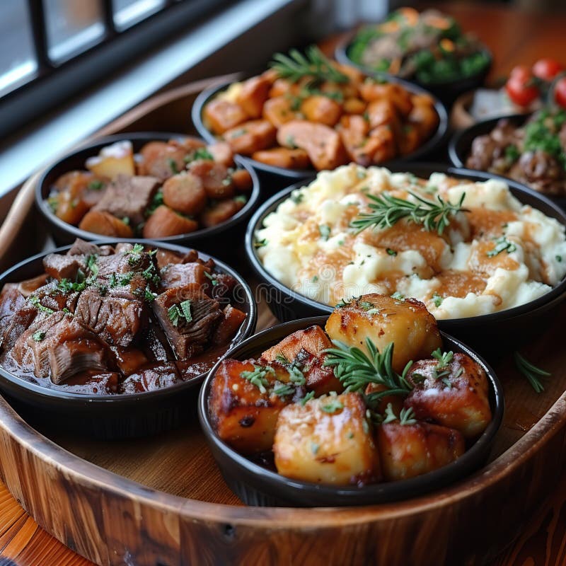 Course Platters Stock Illustrations – 13 Course Platters Stock ...