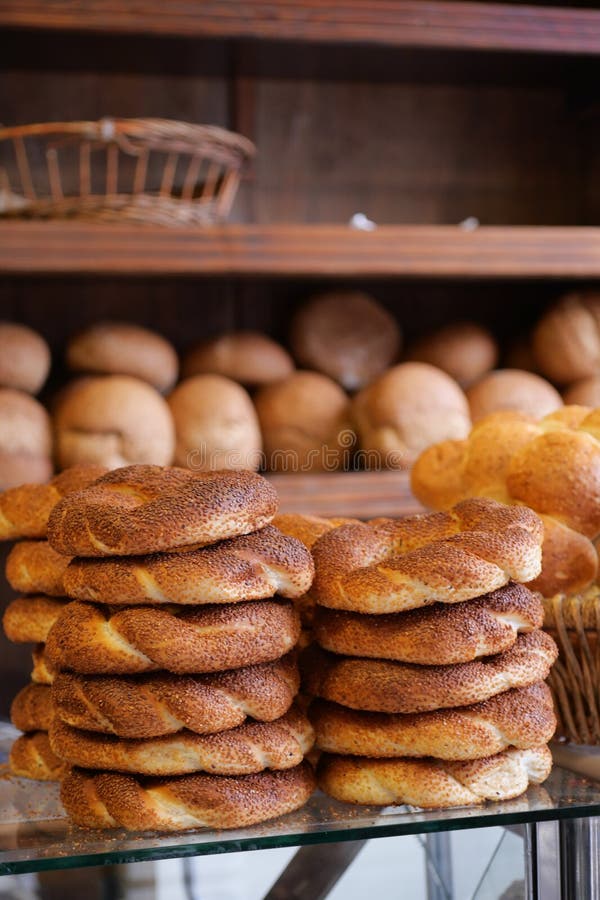 A Delectable Selection of Freshly Baked Artisan Bread Varieties Stock ...