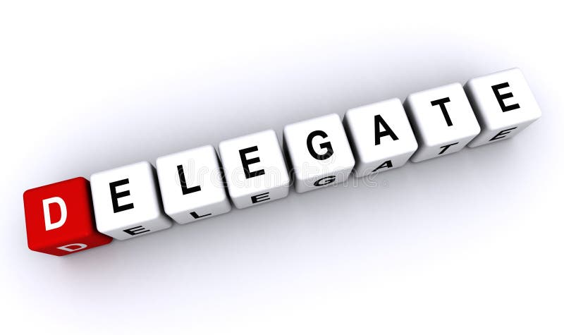 Delegate Responsibilities Concept Office People Ceo And Company Leaders Share Work Create