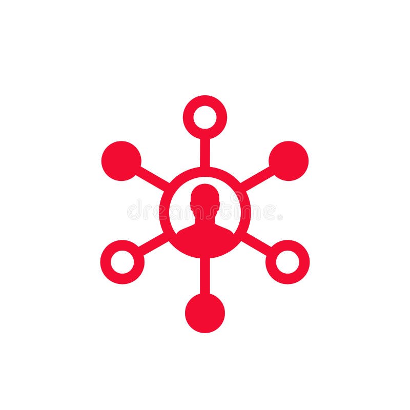 Delegation, Management Icon on White Stock Vector - Illustration of ... Delegation, Management Icon on White Stock Vector - Illustration of ...