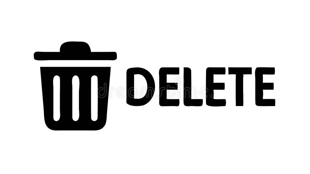 Delete Icon Design Stock Illustrations – 39,207 Delete Icon Design Stock Illustrations, Vectors ...