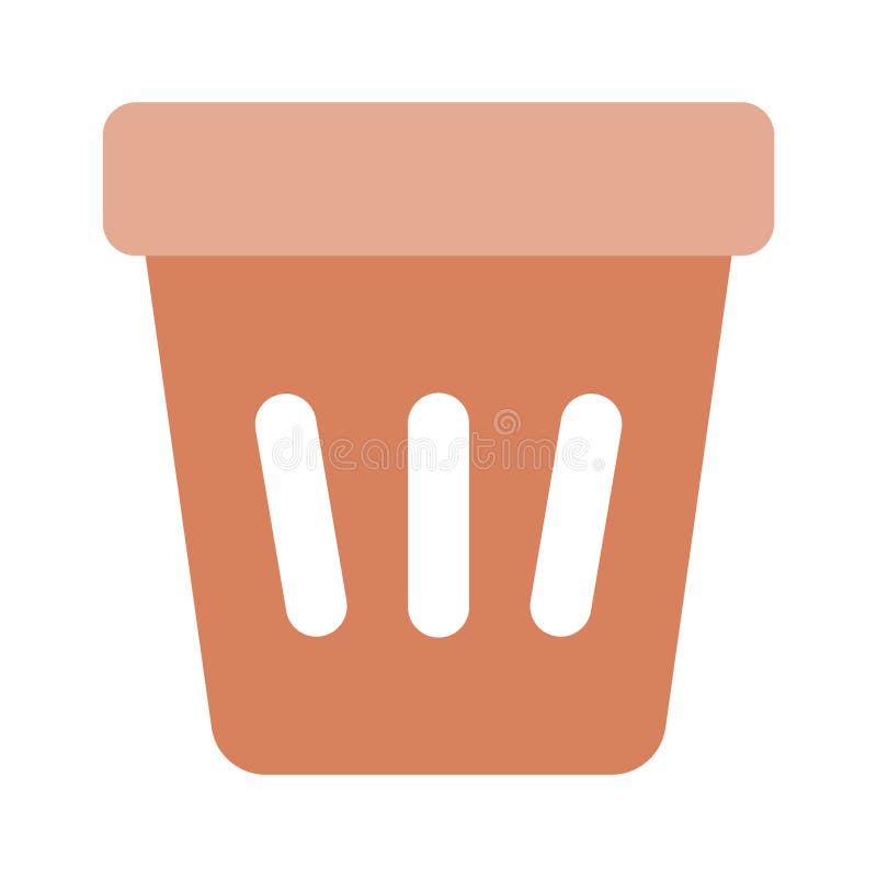 Delete Button Design in Modern Style Stock Vector - Illustration of ...