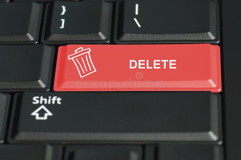 Delete Icon Shift Browser Stock Photos - Free & Royalty-Free Stock ...