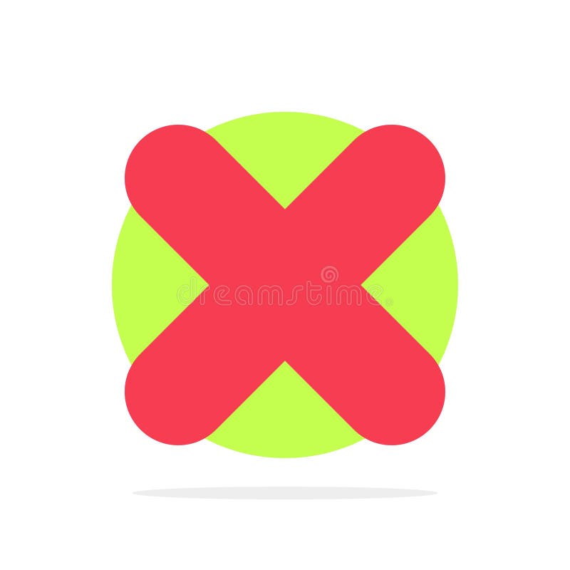 Delete, Cancel, Close, Cross Abstract Circle Background Flat Color Icon ... Delete, Cancel, Close, Cross Abstract Circle Background Flat Color Icon ...