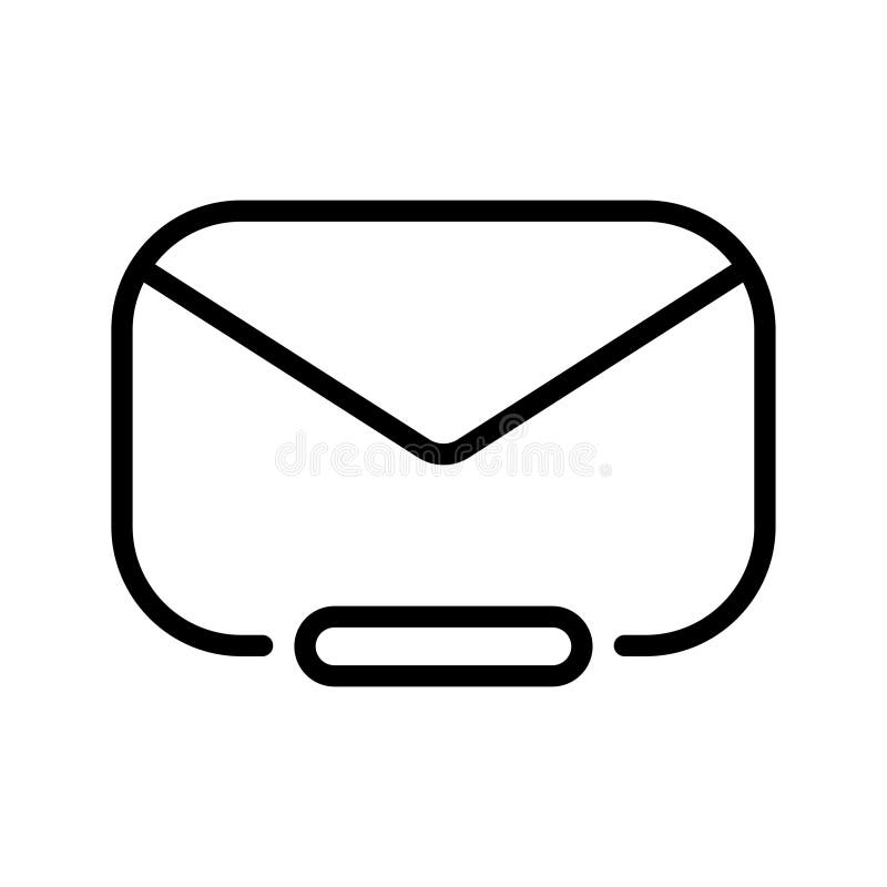 Delete email icon stock vector. Illustration of meticulously - 224440214