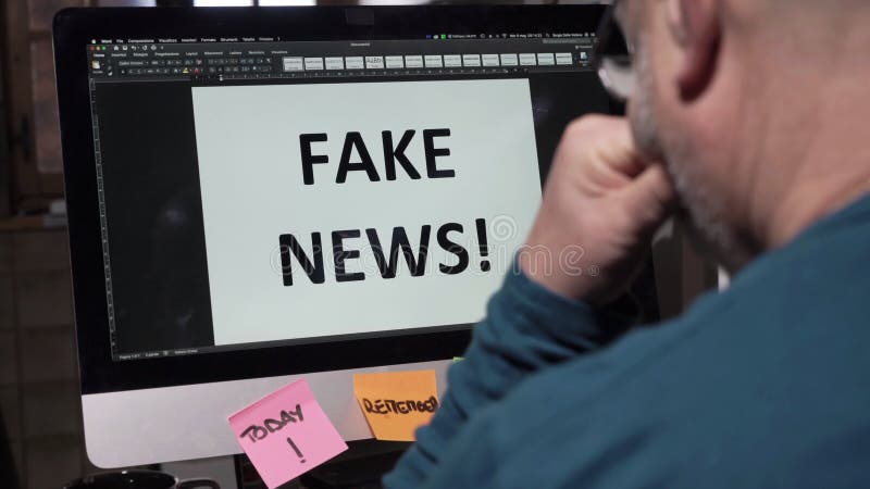 Delete the Fake News stock footage. Video of classified - 182071056