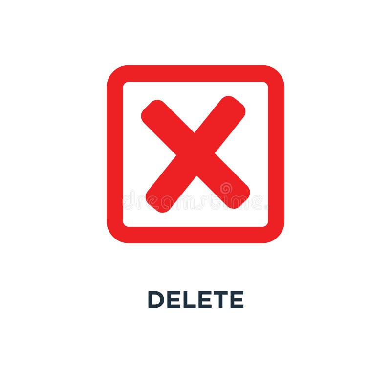 Delete Icon, Close Symbol Vector, No Sign, Cancel Symbol, Wrong and ... Delete Icon, Close Symbol Vector, No Sign, Cancel Symbol, Wrong and ...