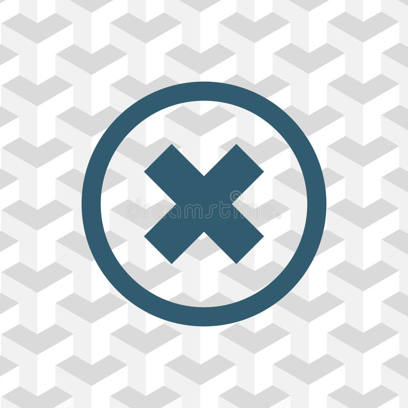 Delete Icon Stock Vector Illustration Flat Design Stock Vector ...