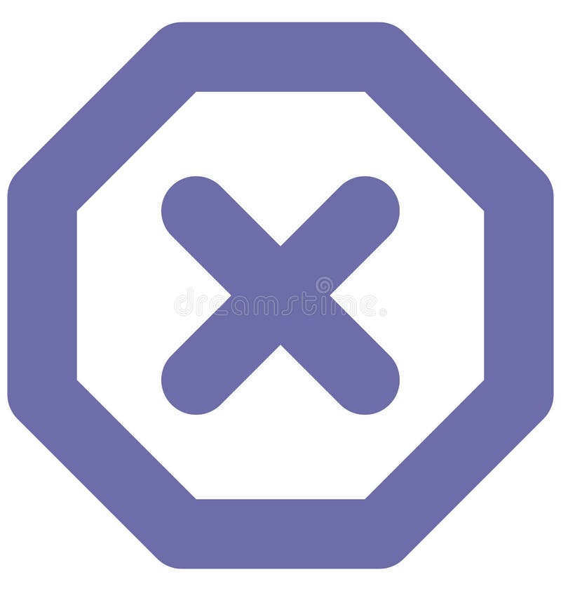 Delete Isolated Vector Icon Which Can Easily Modified or Edit Stock ...