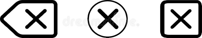 Delete key stock illustration. Illustration of breakdown - 6264661