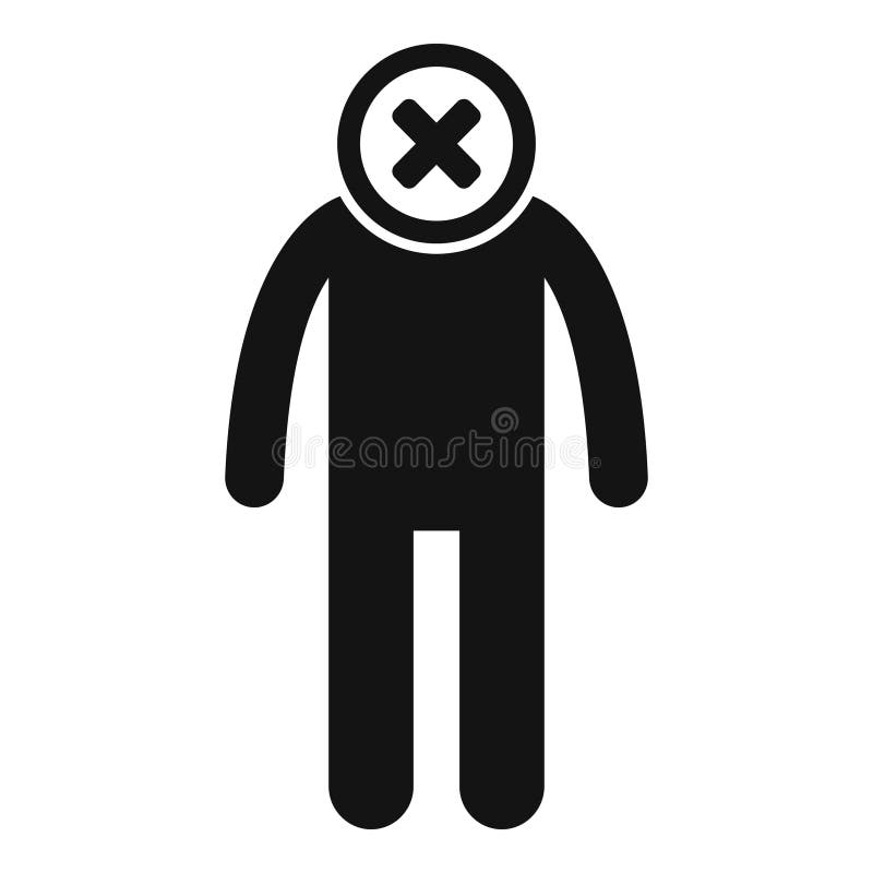 Delete People Icon Simple Vector. Remove Account Stock Illustration ... Delete People Icon Simple Vector. Remove Account Stock Illustration ...