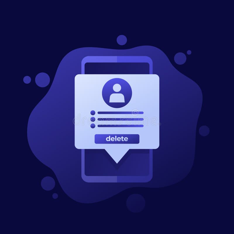 Account Vector Icon Sign Symbol Stock Vector - Illustration of concept ...