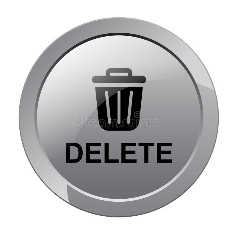 Online Bin Button Stock Illustrations – 332 Online Bin Button Stock ...