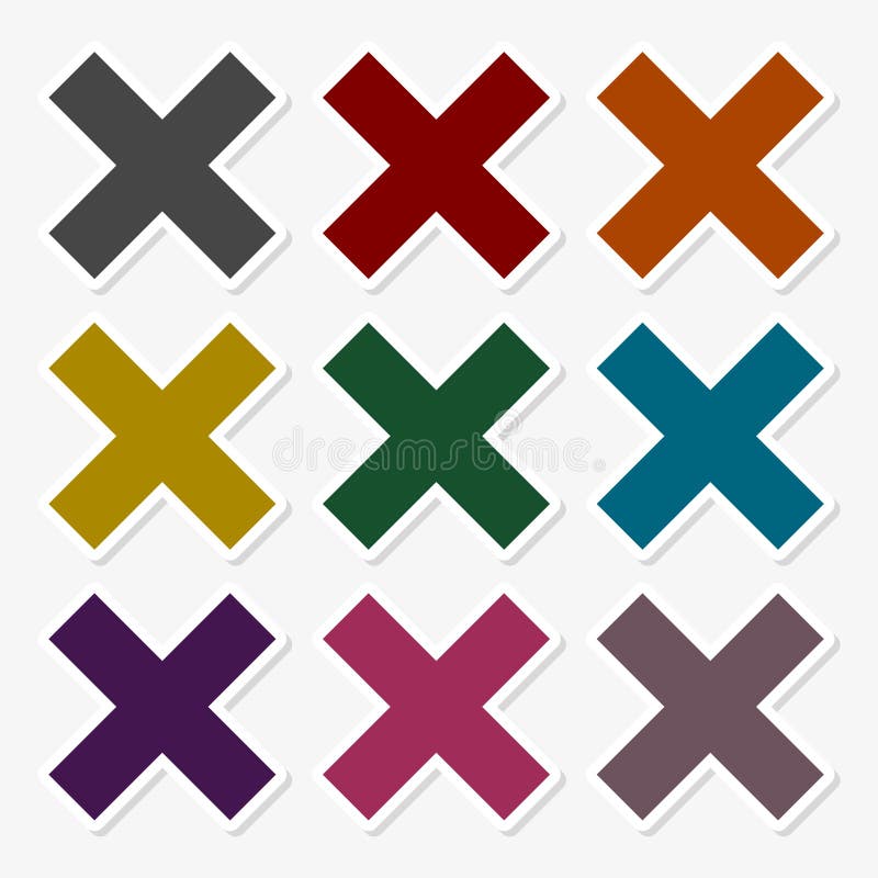 Delete Sign Icon. Remove Button Stock Vector - Illustration of banner ...