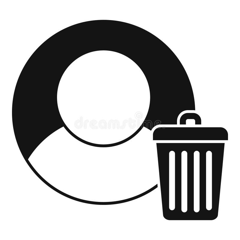 Delete User Icon Simple Vector. File Profile Stock Illustration ... Delete User Icon Simple Vector. File Profile Stock Illustration ...