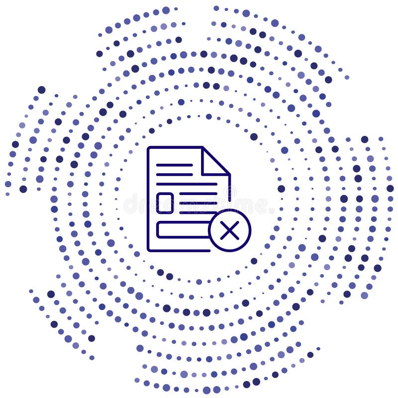 Delete Vector Icon. Delete Editable Stroke. Delete Linear Symbol for ...