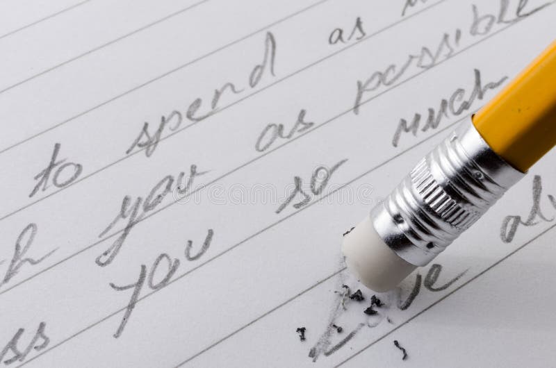 Delete the words stock photo. Image of delete, closeup - 31312396