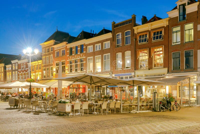 Delft. Market Square. stock image. Image of market, cobble - 82135151