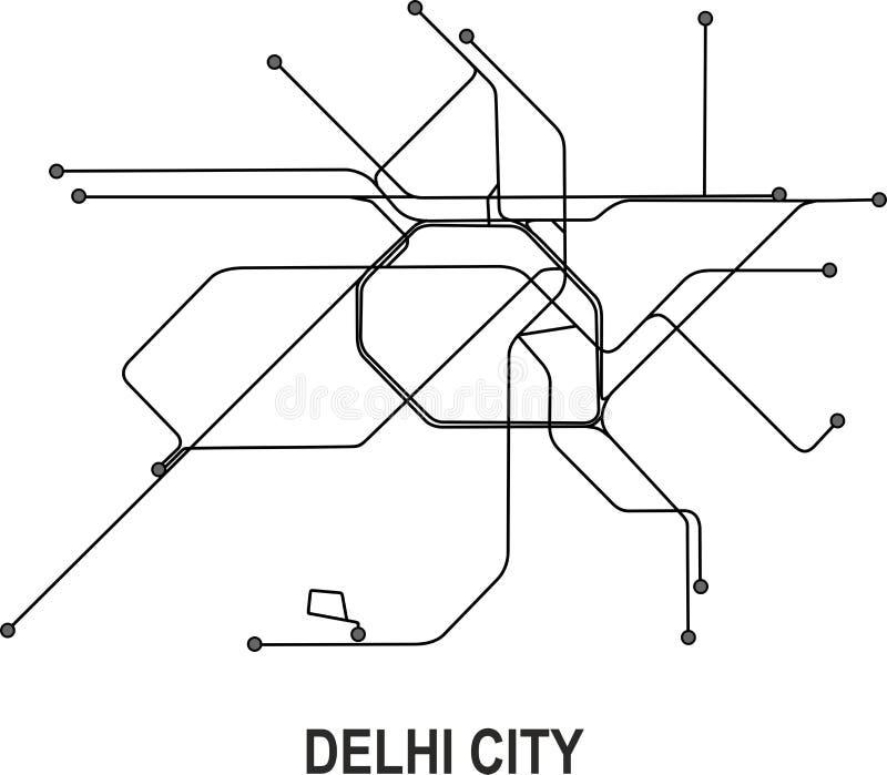 Delhi Map Stock Illustrations – 3,108 Delhi Map Stock Illustrations ...