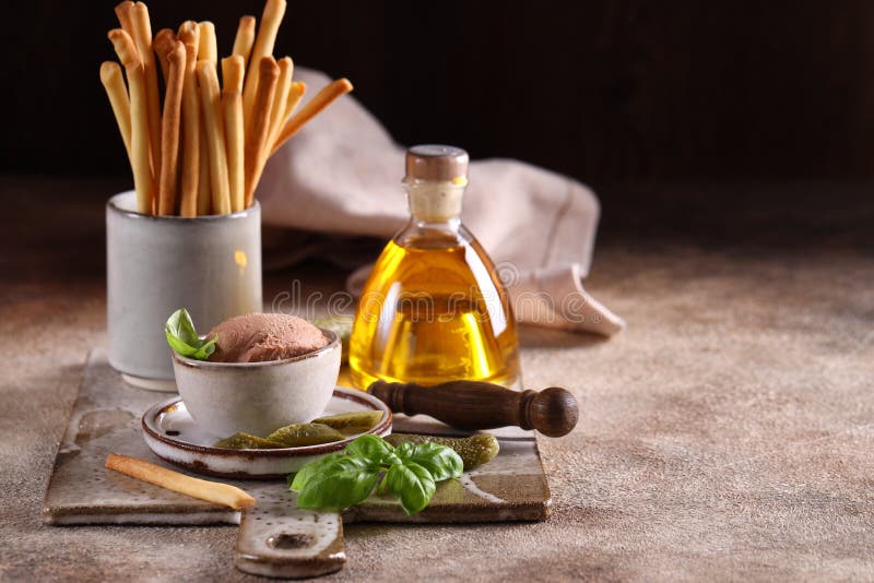 Delicacy appetizer pate stock photo. Image of sandwich - 238578368