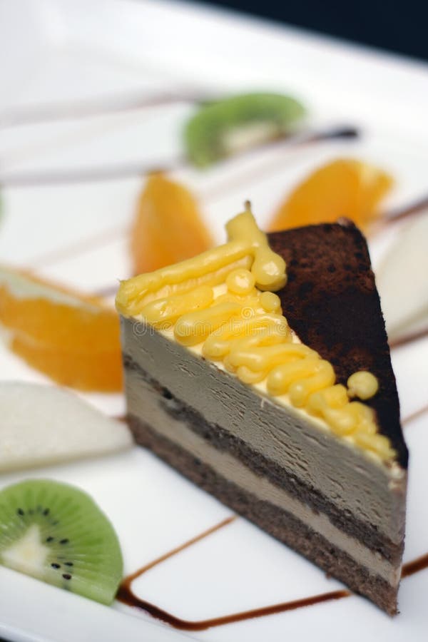 Delicacy Cake stock image. Image of golden, pastels, metal - 4789937