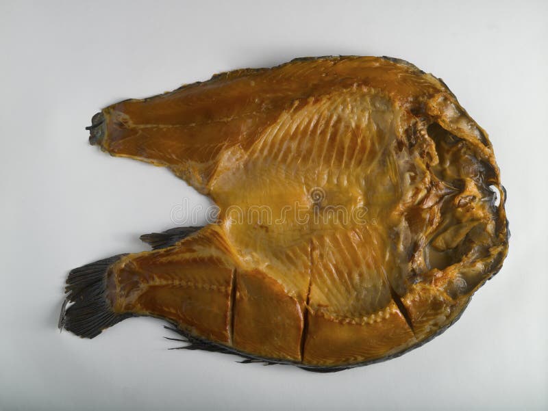 Hot Smoked Carp on a White Background Stock Image - Image of food ...