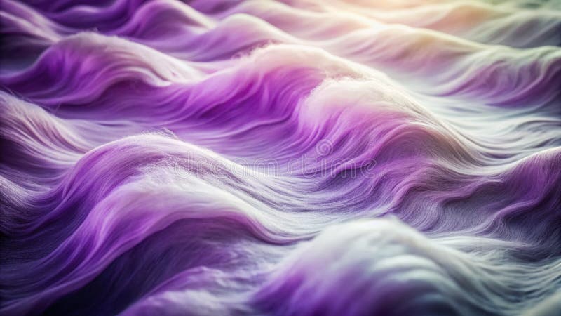 Delicate Abstract Background Soft Purple and White Wavy Lines Create a ...