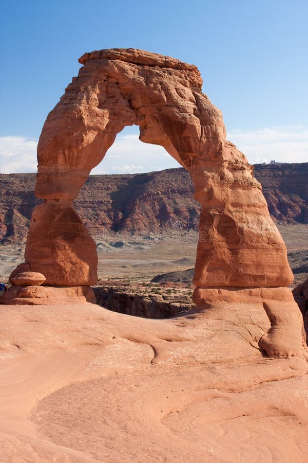 Delicate Arch stock photo. Image of southwest, stone - 11195644