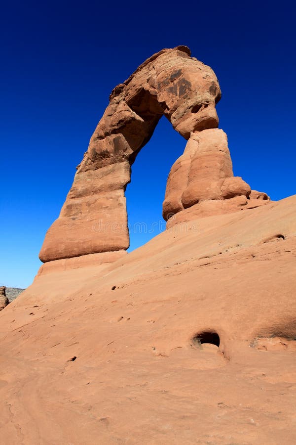 Delicate arch stock photo. Image of stone, park, national - 26119768