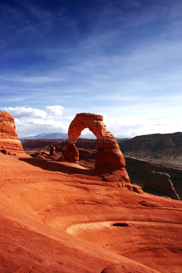 Delicate Arch stock photo. Image of repeat, open, land - 6769212