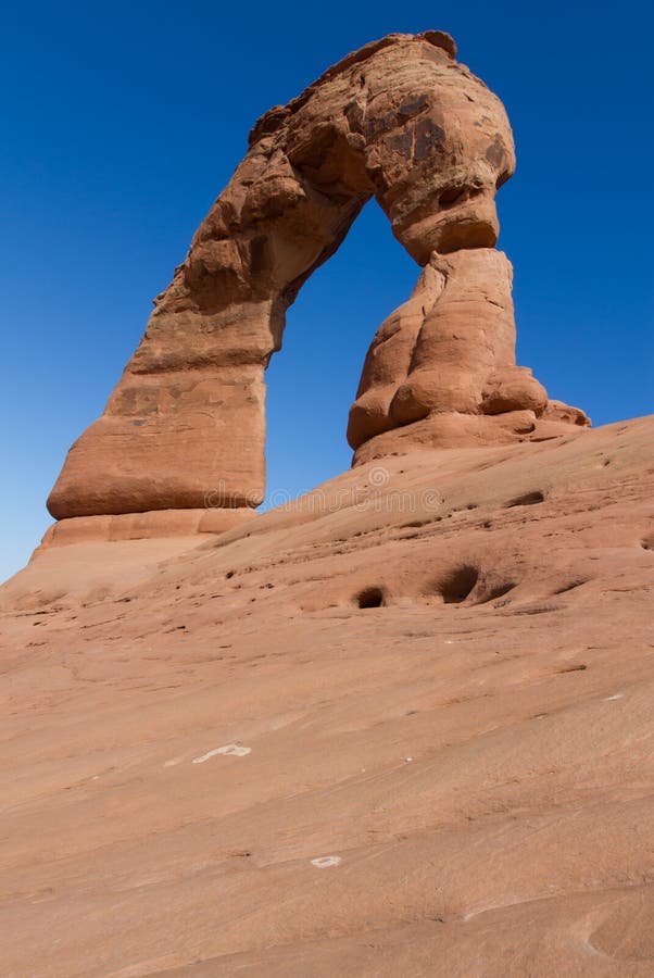 Delicate Arch stock image. Image of arch, landscape, outdoors - 36245901