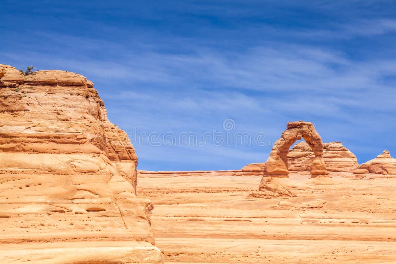 Delicate arch stock photo. Image of park, icon, moab, arch - 402146