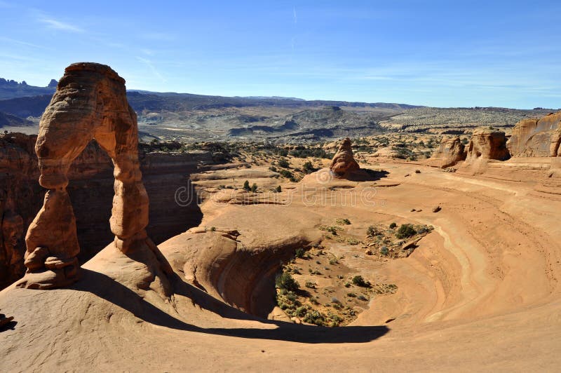Delicate Arche stock photo. Image of natural, rocky, sublime - 40749256