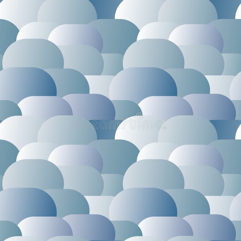 Delicate Background of Geometric Shapes. Rectangles with Rounded ...