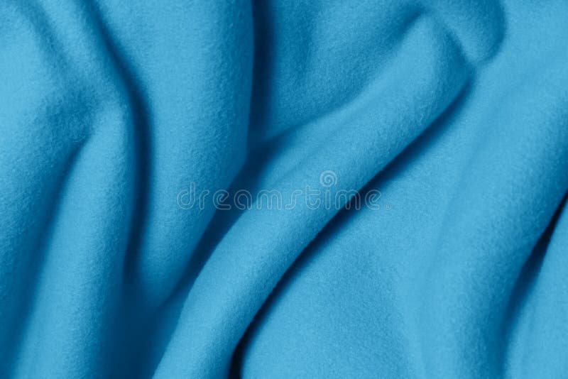 Soft Blue Fabric with a Gradient Stock Image - Image of cozy, care ...