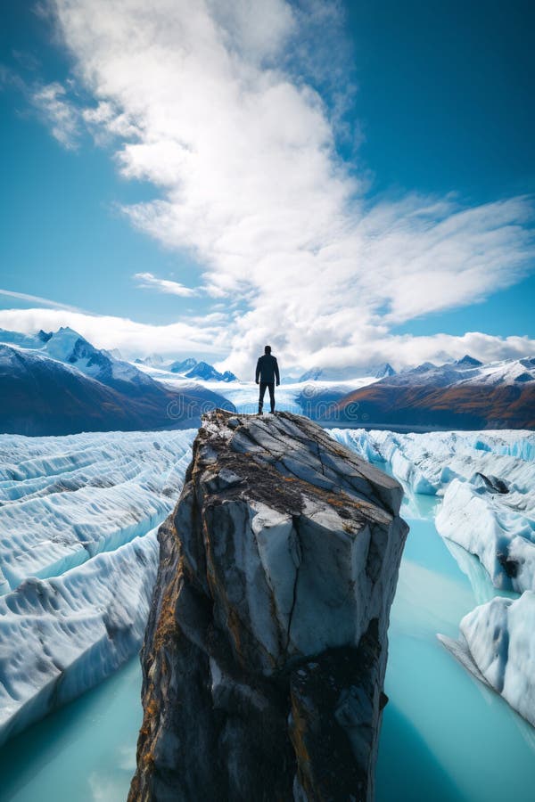 Delicate Balance between Man and Nature Showcasing Pressing ...