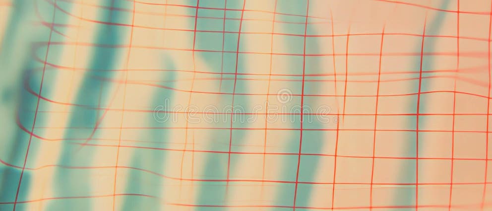 Delicate Banner Design on Thin Grid Paper for Creative Projects or ...