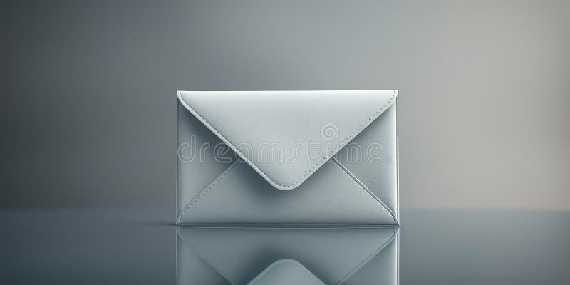 A Delicate Composition Layered Envelope with Mirrored Reflection ...