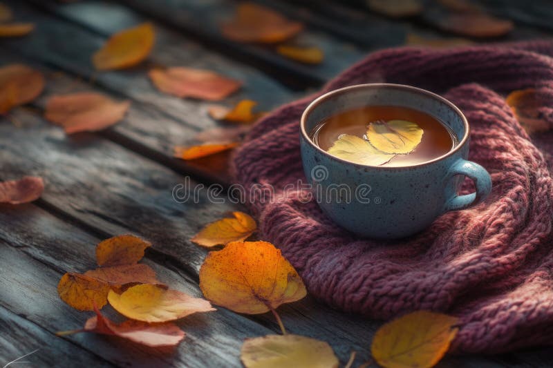 A Delicate Cup of Tea with a Heart Drawn on it, a Thoughtful Gesture or ...