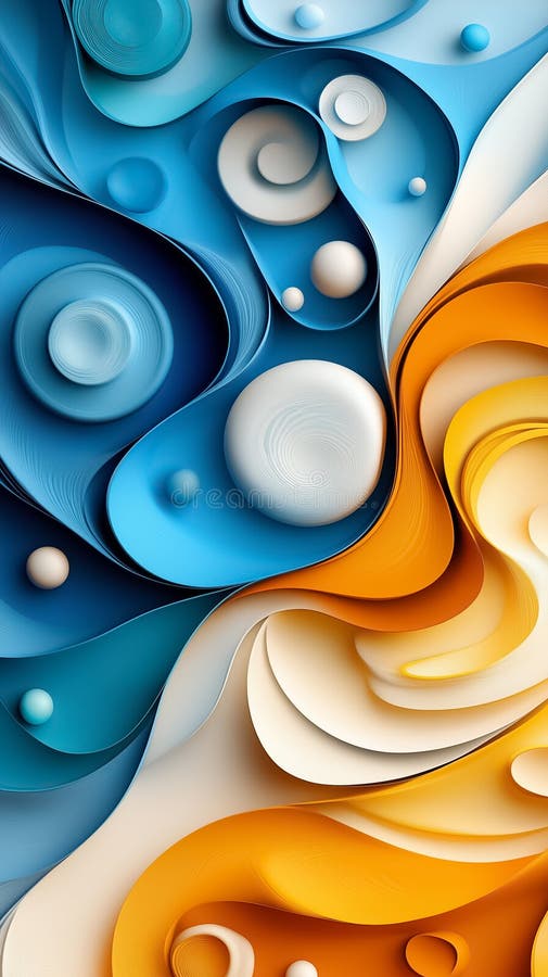 Delicate Curves and Organic Shapes Create a Mesmerizing Composition of ...