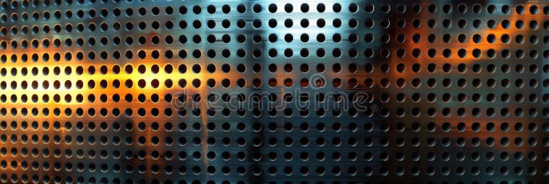 Delicate Fine Mesh Metal Texture Showcasing Interplay of Light and ...
