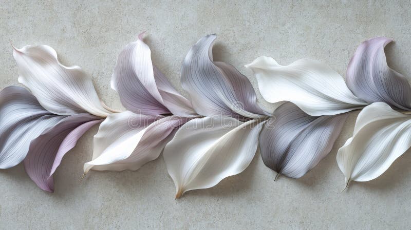 Delicate Floral Pattern, Abstract Pastel Flower Arrangement, Soft and ...