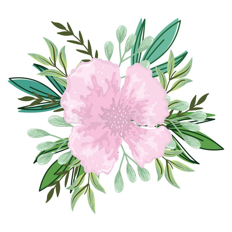 Delicate leaves plant stock vector. Illustration of branch - 237448139