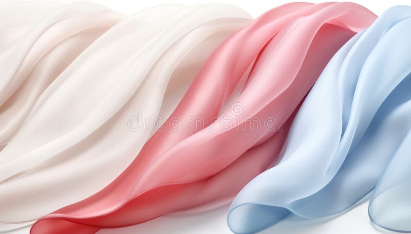 Delicate Flowing Cloth Pattern Backdrop, Ideal for Showcasing Cosmetic ...