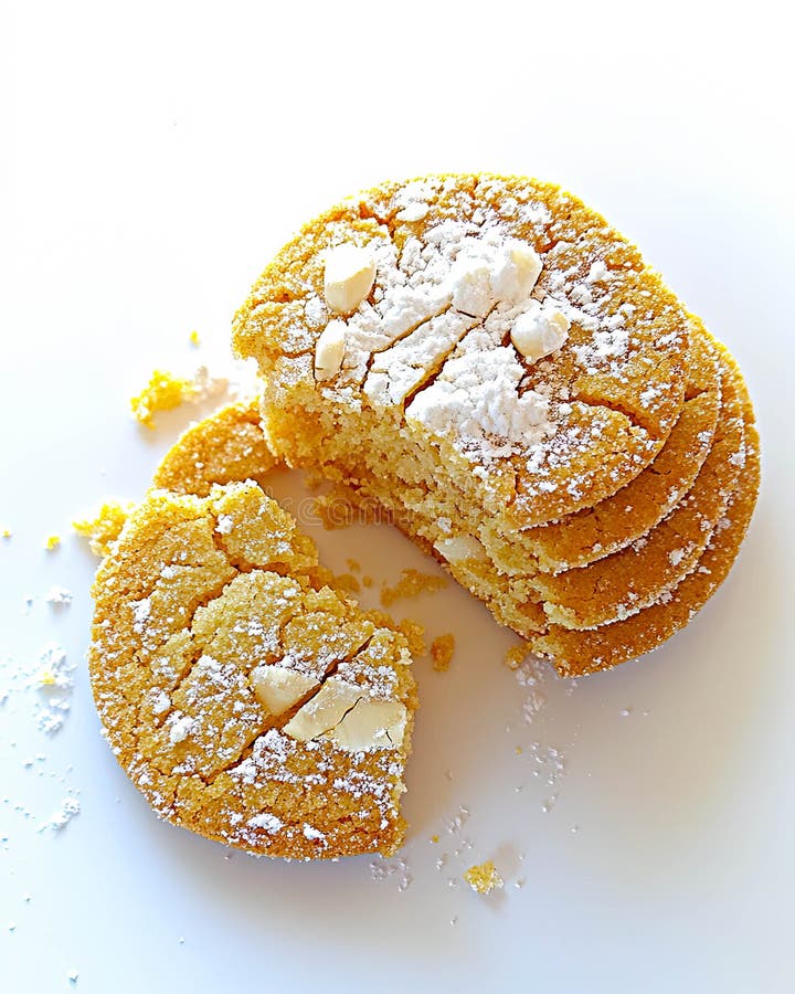 Delicate Fragments of a Sugar Cookie Create a Minimalist Display with ...