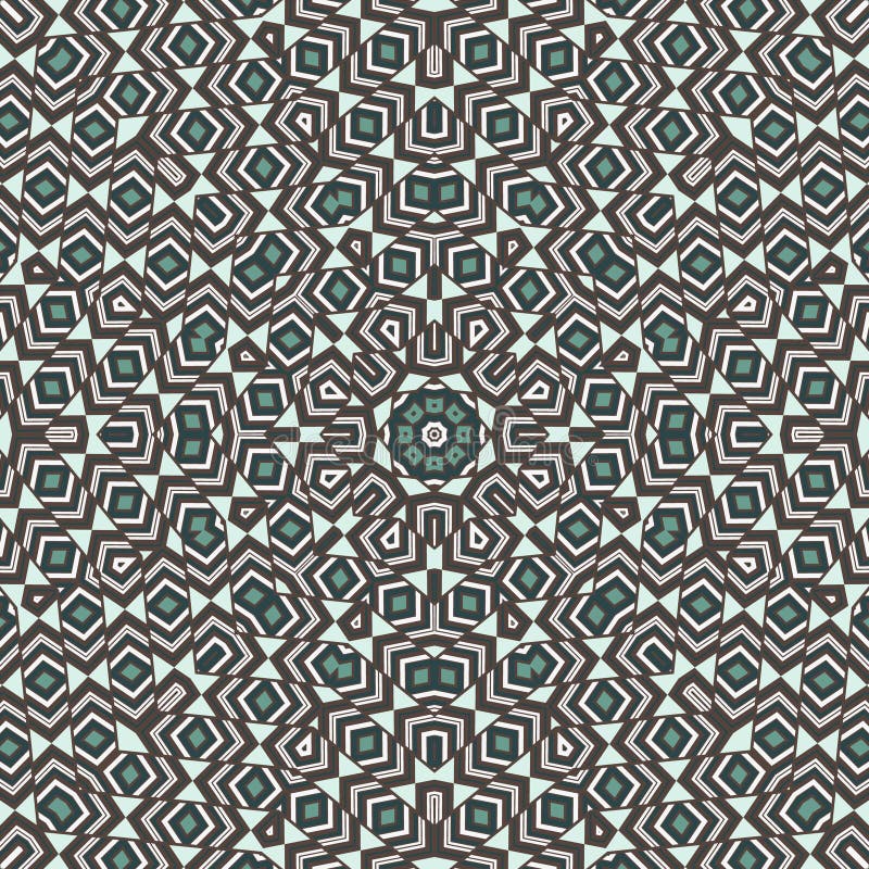 Delicate Geometric Periodic Pattern Graphic Composition. Cute Blanket ...