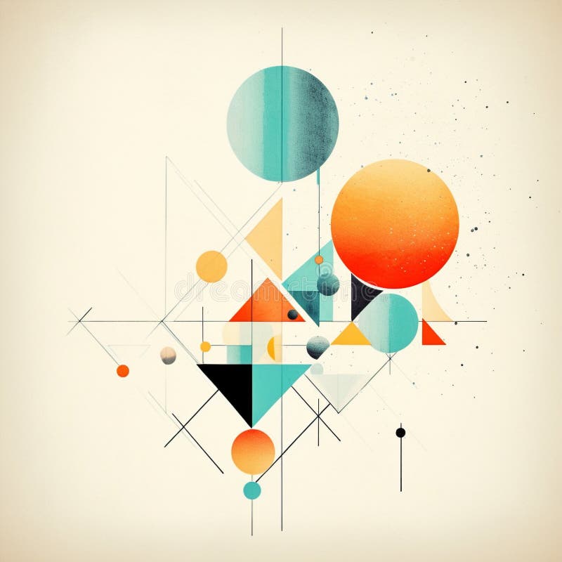 Delicate Geometry stock image. Image of sheer, fusion - 291674253