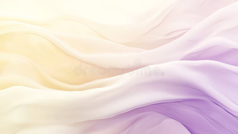 A Delicate Gradient Transitioning from Pale Lavender To Soft Yellow ...