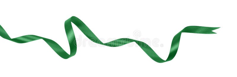 Green ribbon stock photo. Image of green, celebrating - 16840840