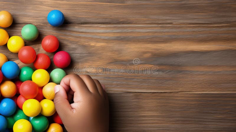 Delicate Hands Feel the Warmth of Kinetic Sand, Engaging in a Soothing ...